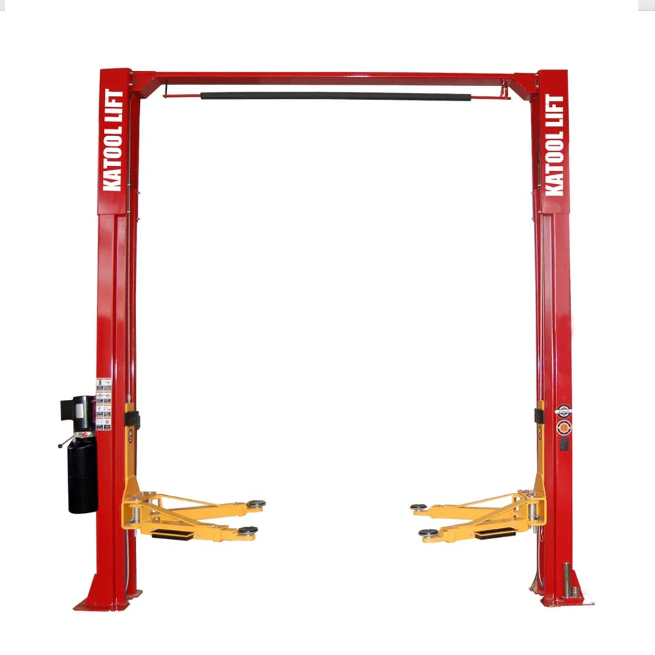Katool | KT-M110 Two Post Clear-floor Vehicle Lift 11,000lbs – Steel ...