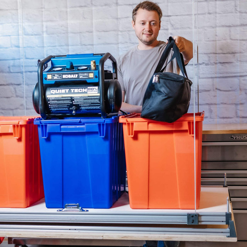 Auxx Lift 400lbs Garage and Attic Storage Lift System – Steel Edge Tools