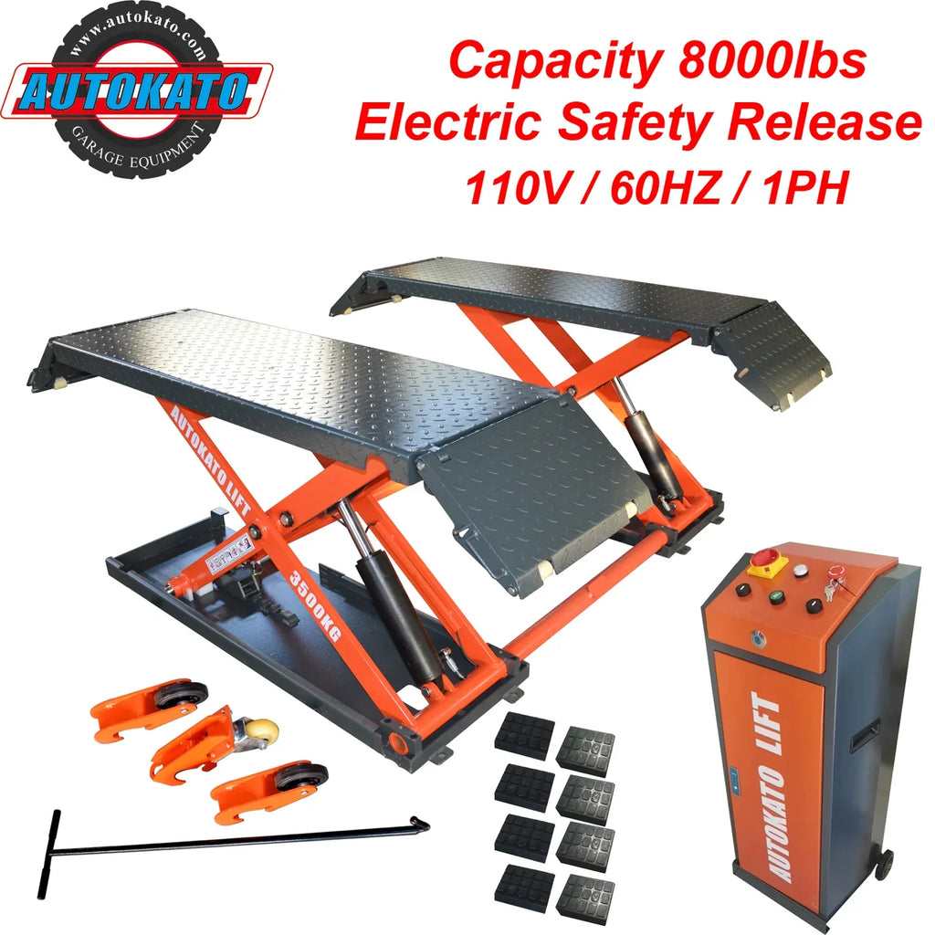 Katool | KT-X85-ELECTRIC Mid Rise Scissor Lift – Steel Edge Tools